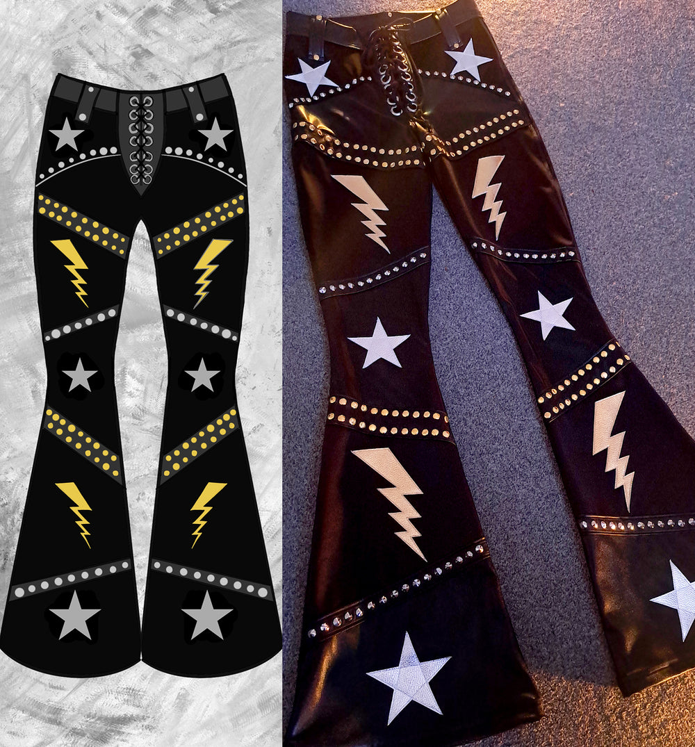 Custom Rock Pants | Custom Stage Pants – My Little Halo
